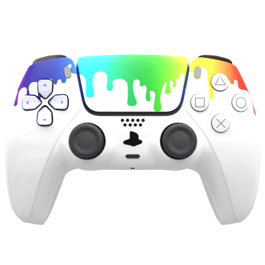 Liquid Spectrum – PS5 – Custom Controller | Controller Chaos Shell Only