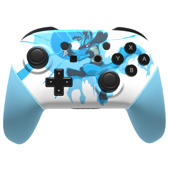 Lucario – Nintendo Switch Pro – Custom Smash Controller – Controller Chaos