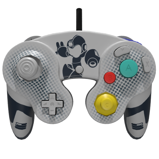 Megaman – Gamecube – SSBU Custom Controller | Controller Chaos
