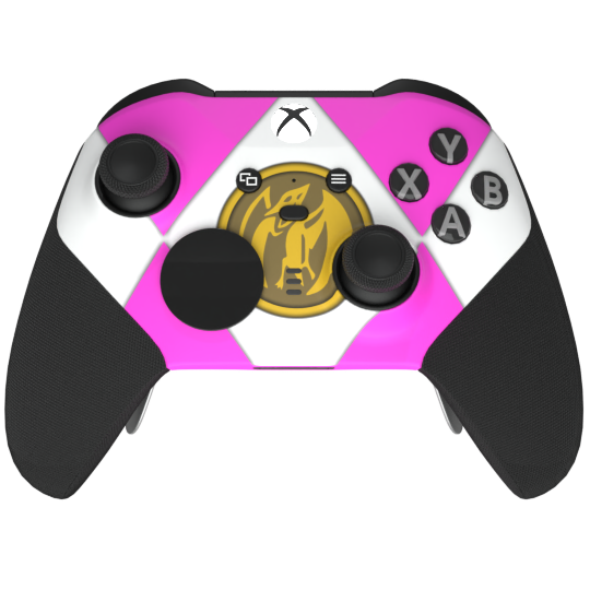 Morphin Time Pink– Xbox One Elite – Custom Controller – Controller Chaos
