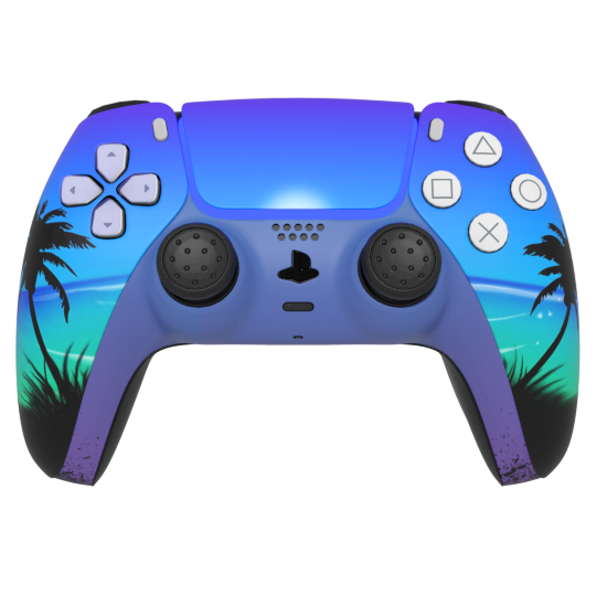 Moonlight Oasis – PS5 – Custom E Sports Controller | Controller Chaos