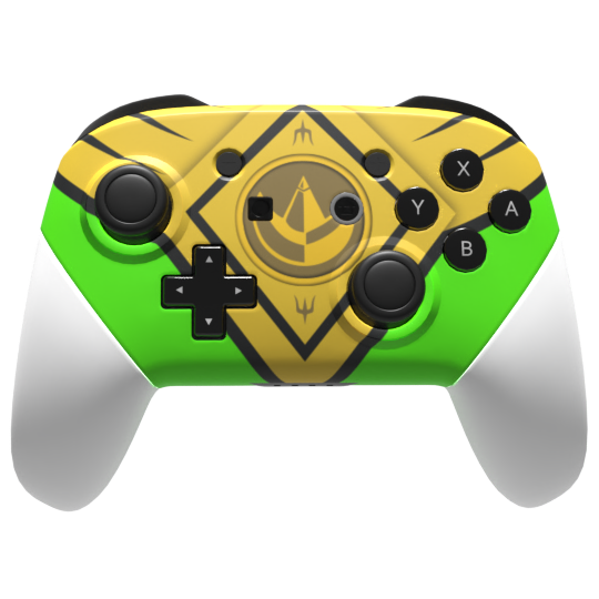 Morphin Time - Green – Nintendo Switch Pro – Custom Controller ...