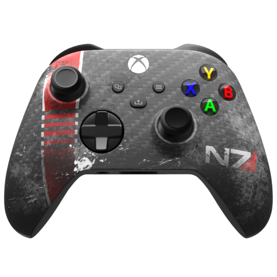 N7 Carbon – Xbox Series X | One S – Custom Controller – Controller Chaos
