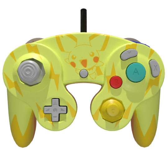 Pichu – Gamecube – Super Smash Custom Controller – Controller Chaos