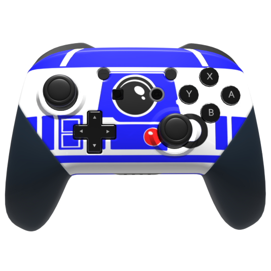 Plucky Droid – Switch Pro – Camo Custom Controller | Controller Chaos