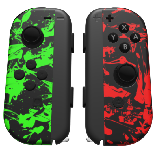 Rasta – Nintendo Switch Joy-Con – Custom Controller | Controller Chaos