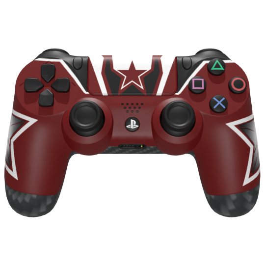 Red Guardian – PS4 – Custom Controller – Controller Chaos