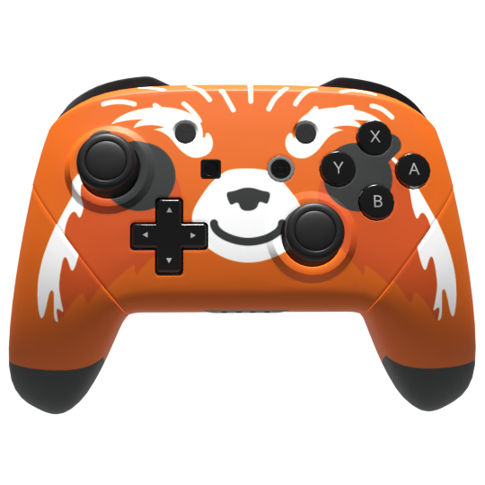Red Panda – Nintendo Switch Pro – Custom Controller – Controller Chaos