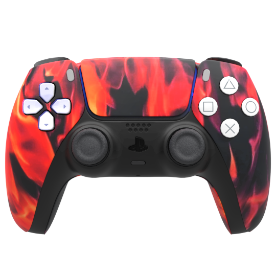 Red Inferno – PS5 – Custom Controller | Controller Chaos