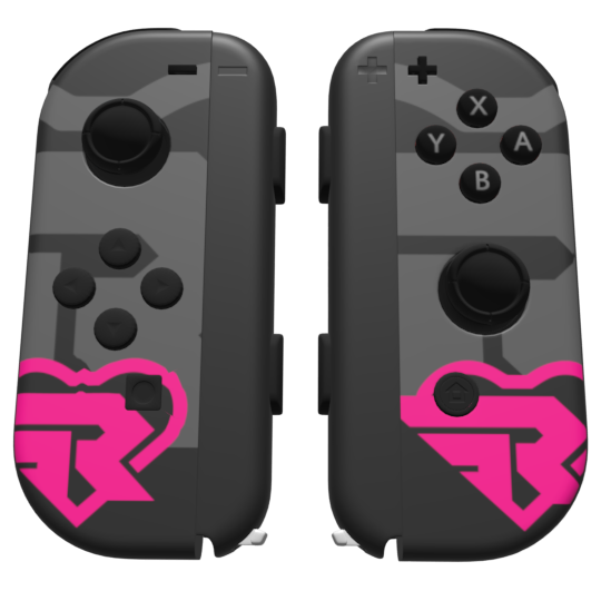 Ribbon Girl – Switch Joy-Con – Custom Controller | Controller Chaos
