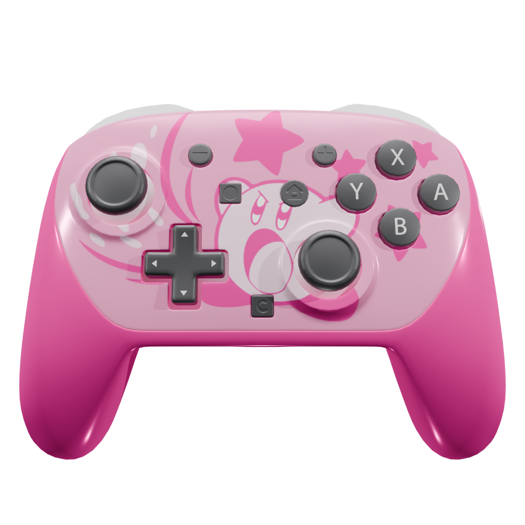 Kirby – Nintendo Switch Pro 2 – Custom Controller | Controller Chaos