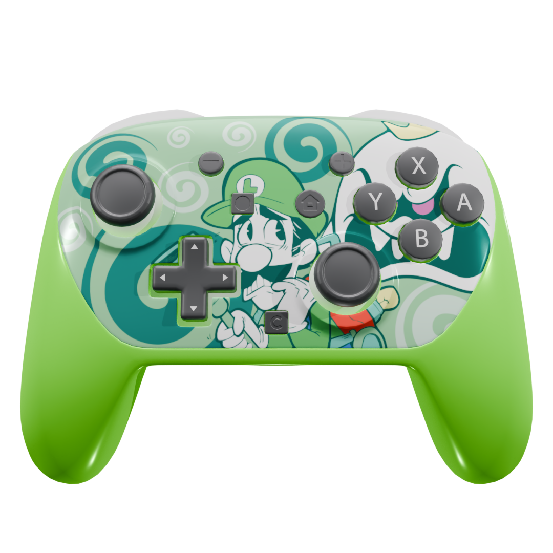 Luigi – Nintendo Switch Pro 2 – Custom Controller | Controller Chaos