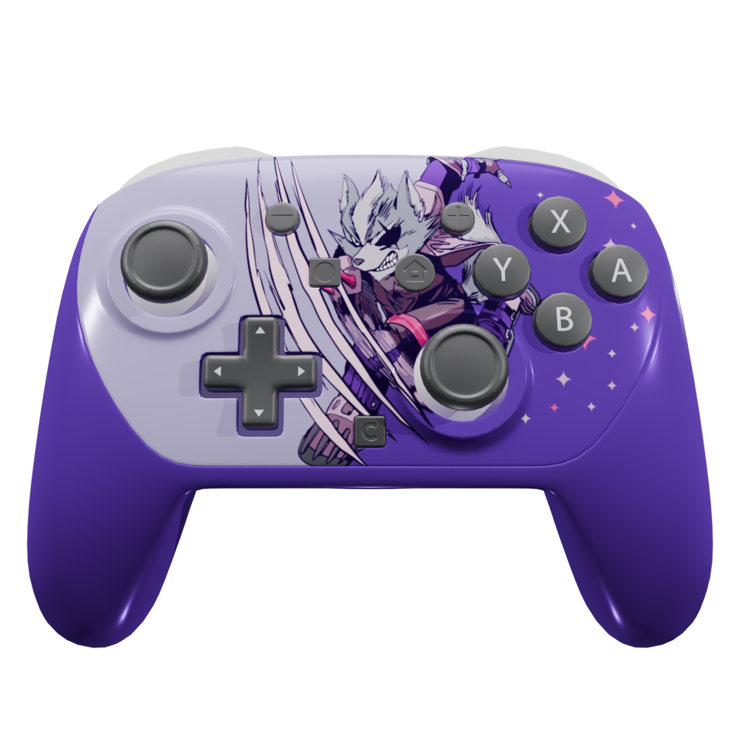 Wolf – Nintendo Switch Pro 2 – Custom Controller | Controller Chaos
