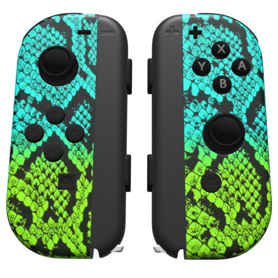 Snakeskin Fade – Switch Joy-Con – Custom Controller | Controller Chaos