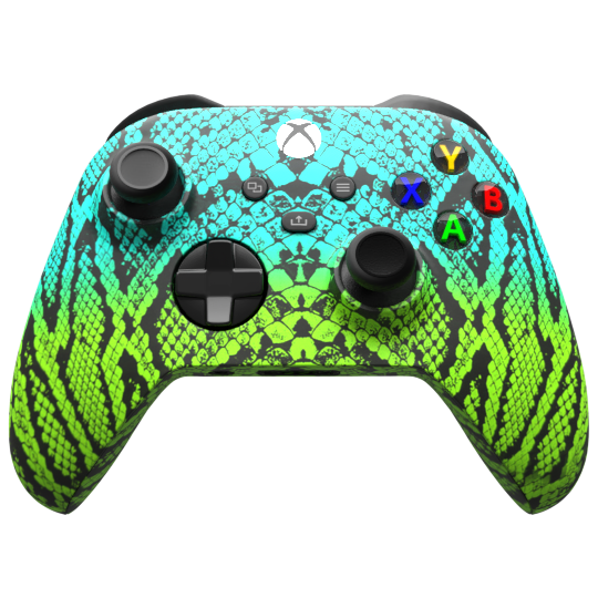 Snakeskin Fade – Xbox Series X | One S – Custom Controller Shell Only – Controller Chaos