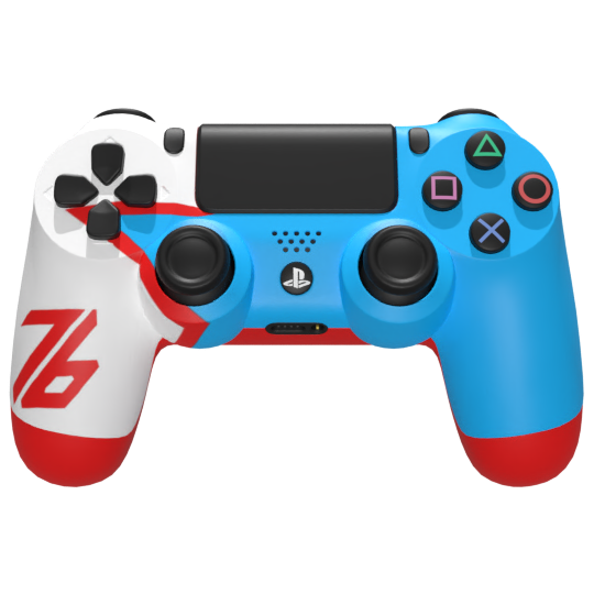 Soldier 76 – PS4 – Overwatch Custom Controller – Controller Chaos