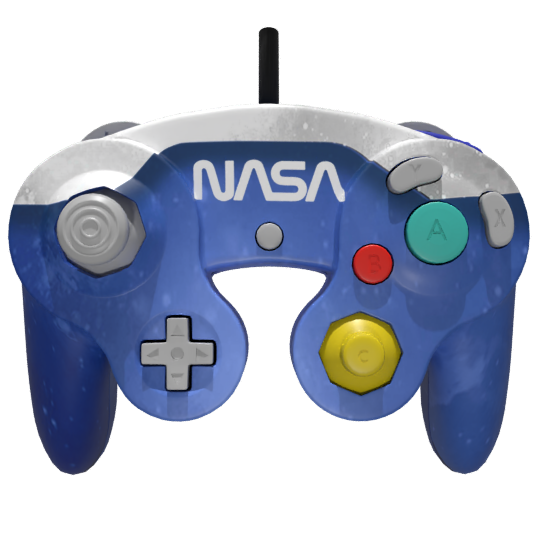 Space Admin – Gamecube – Custom Controller – Controller Chaos