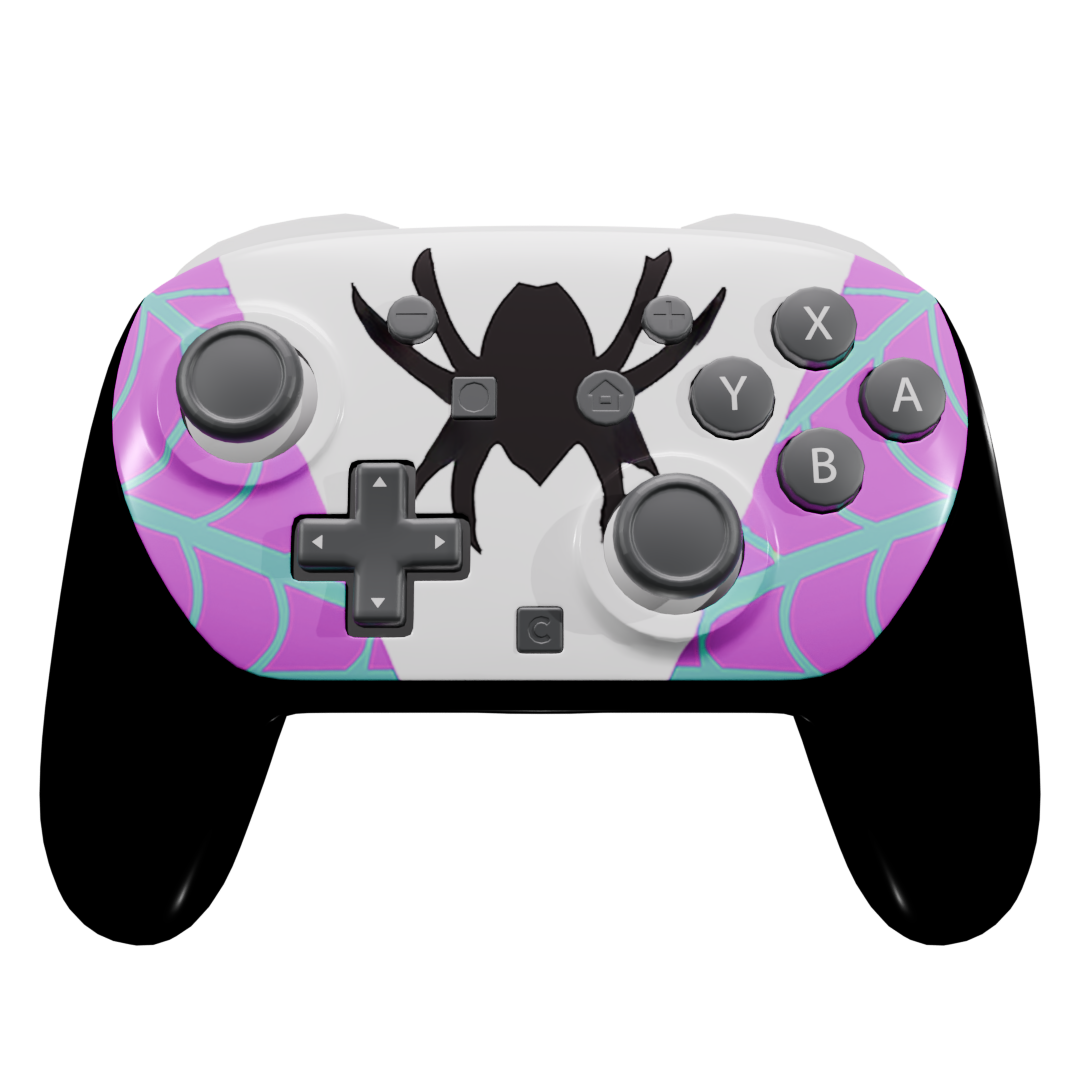 Spider Gwen – Nintendo Switch Pro 2 – Custom Controller | Controller Chaos