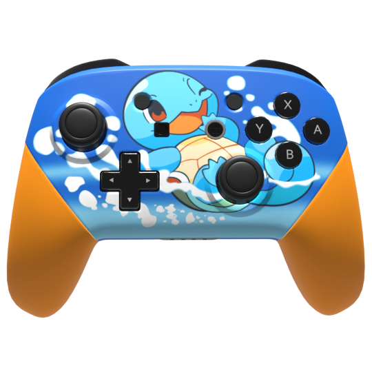 Squirtle – Nintendo Switch Pro – Custom Smash Controller – Controller Chaos