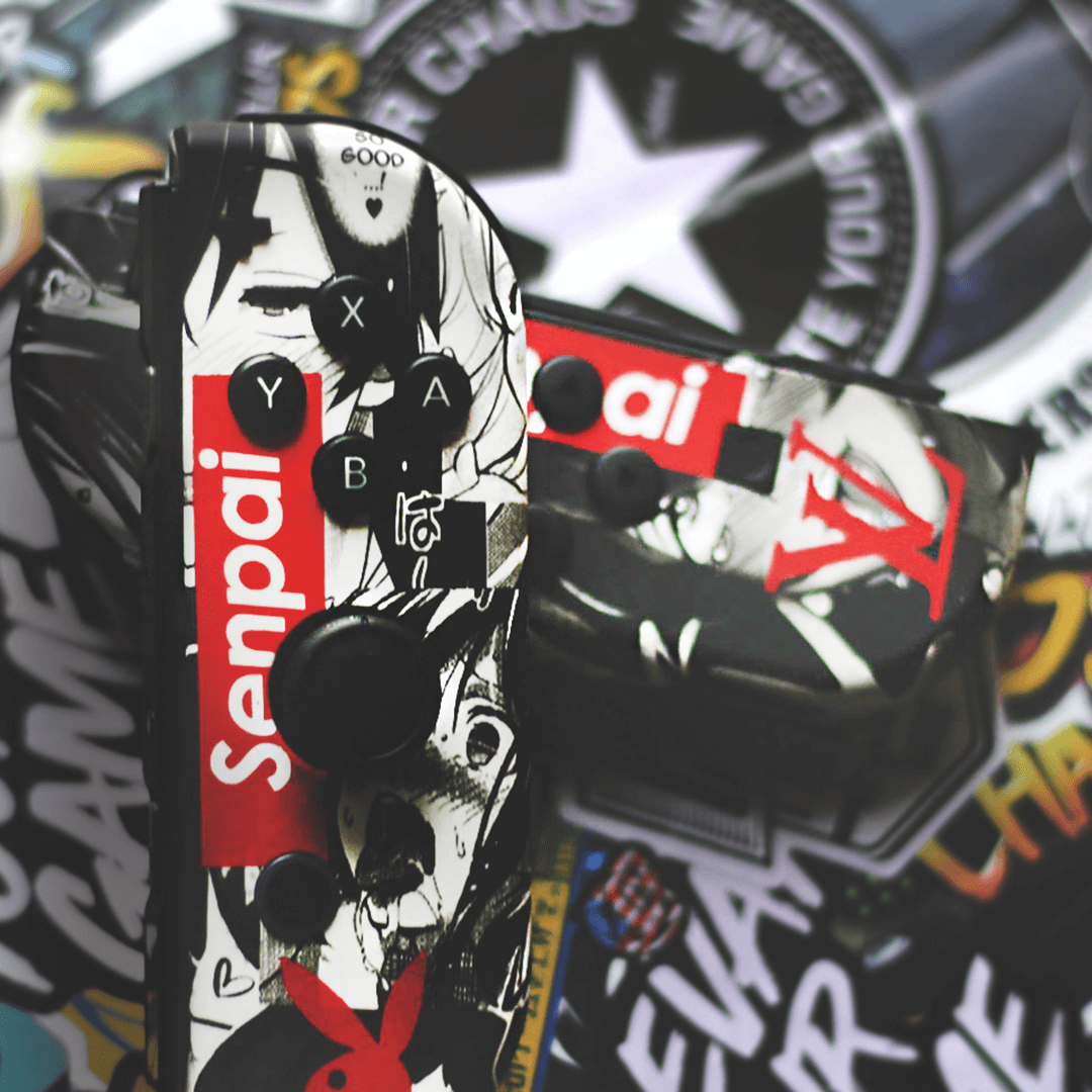 AHEGAO Senpai – PS4 – Anime Custom Controller – Controller Chaos