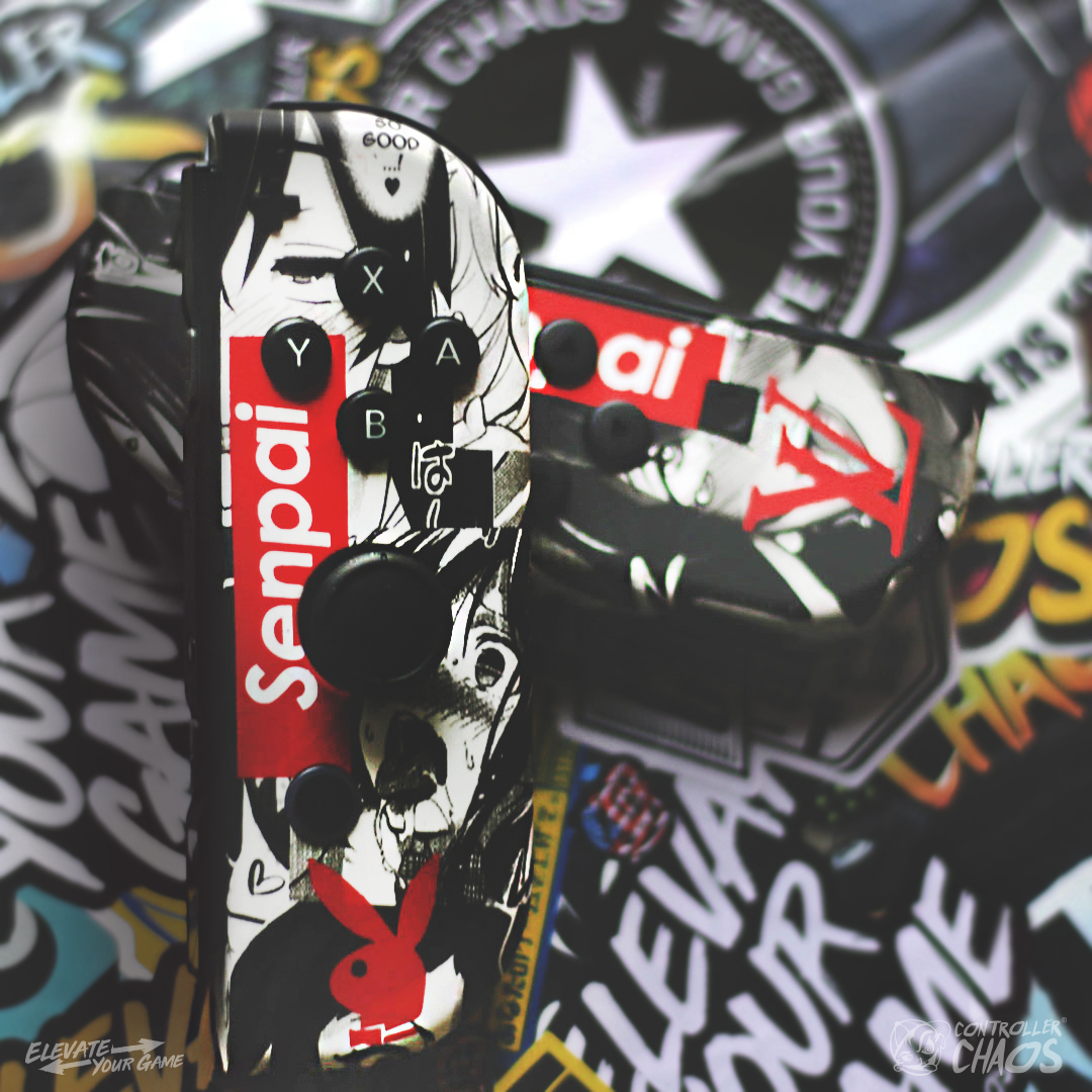 AHEGAO Senpai – Nintendo Switch Pro – Anime Custom Controller ...