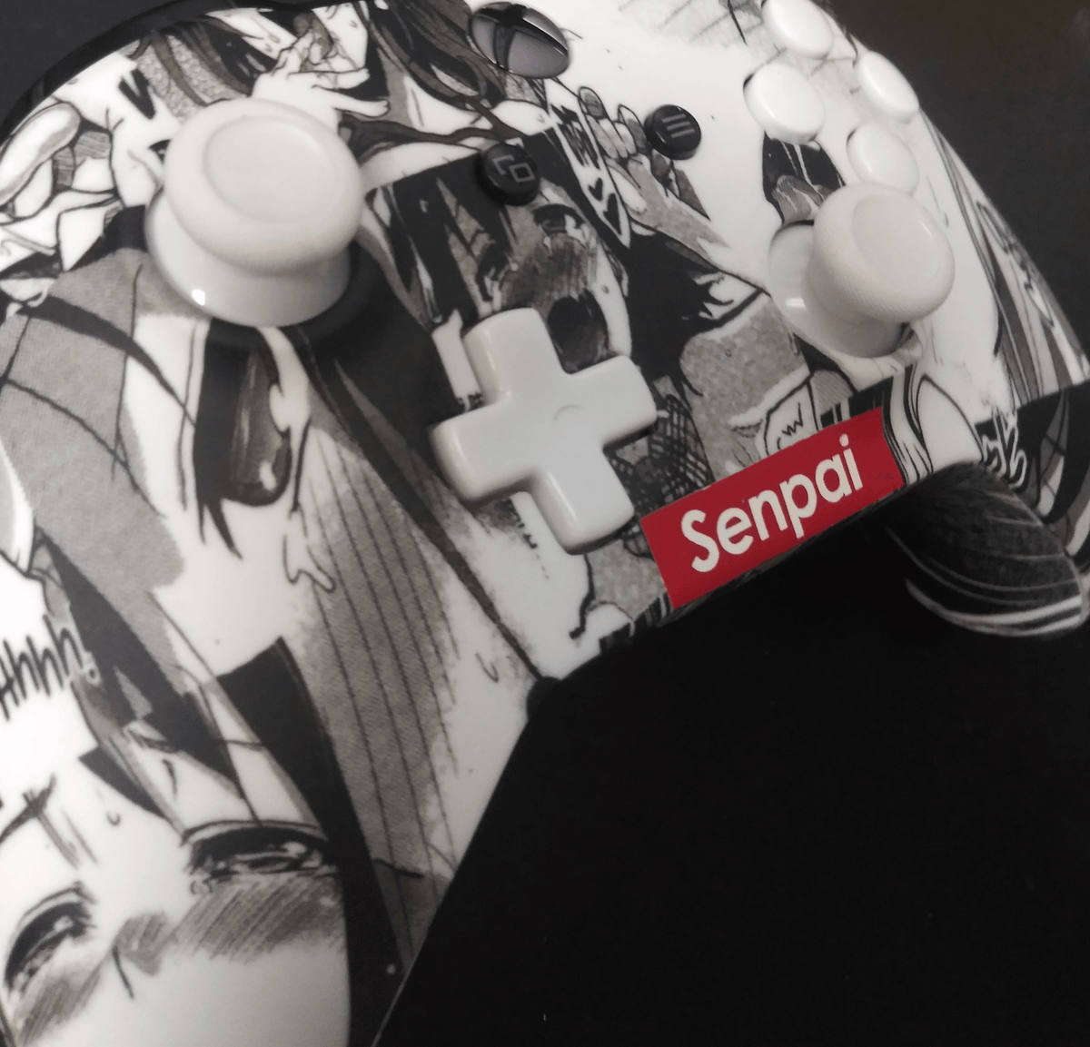 AHEGAO Senpai – Gamecube – Anime Custom Controller – Controller Chaos