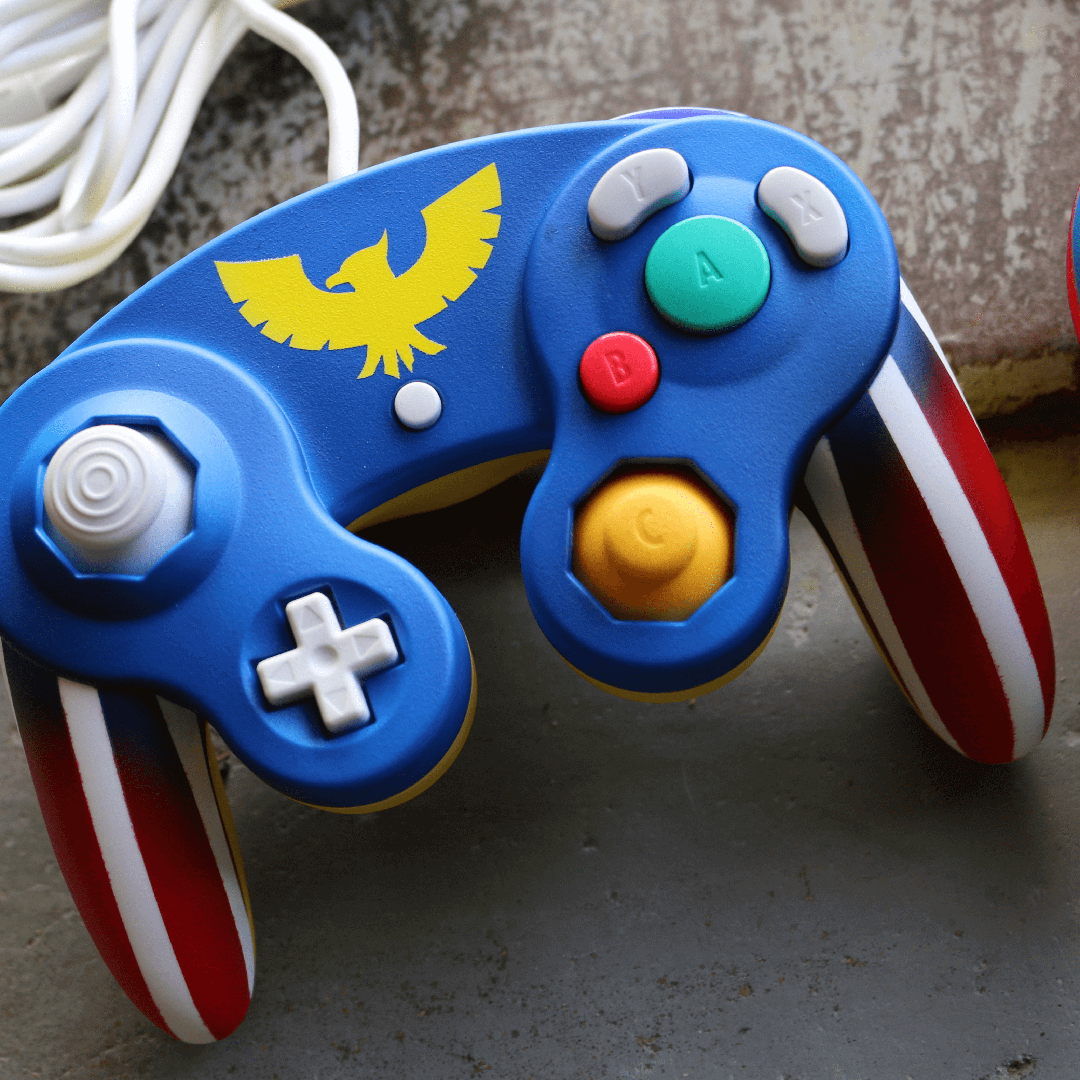 Captain Falcon – Gamecube – SSBU Custom Controller | Controller Chaos