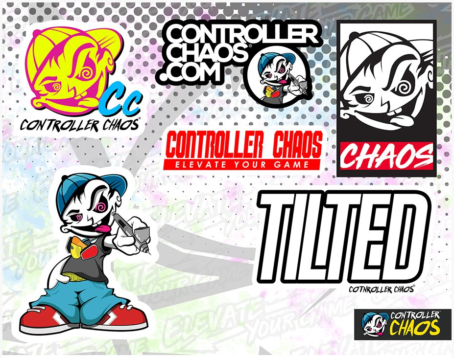 Chaos Sticker Pack – Custom Made | Controller Chaos