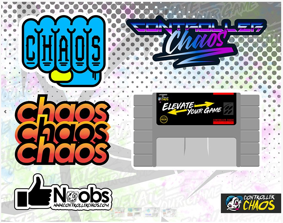 Chaos Sticker Pack – Custom Made | Controller Chaos
