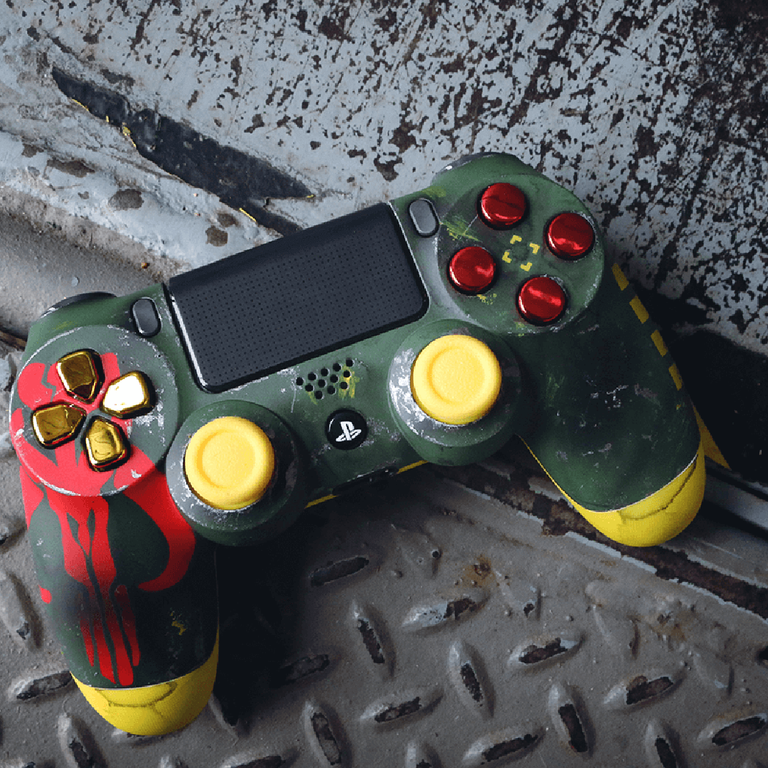 Bounty Hunter – PS4 – Custom Controller | Controller Chaos
