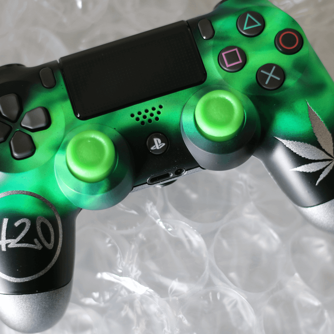 Cali Kush Edition – Sony PS5 – Custom Controller – Controller Chaos