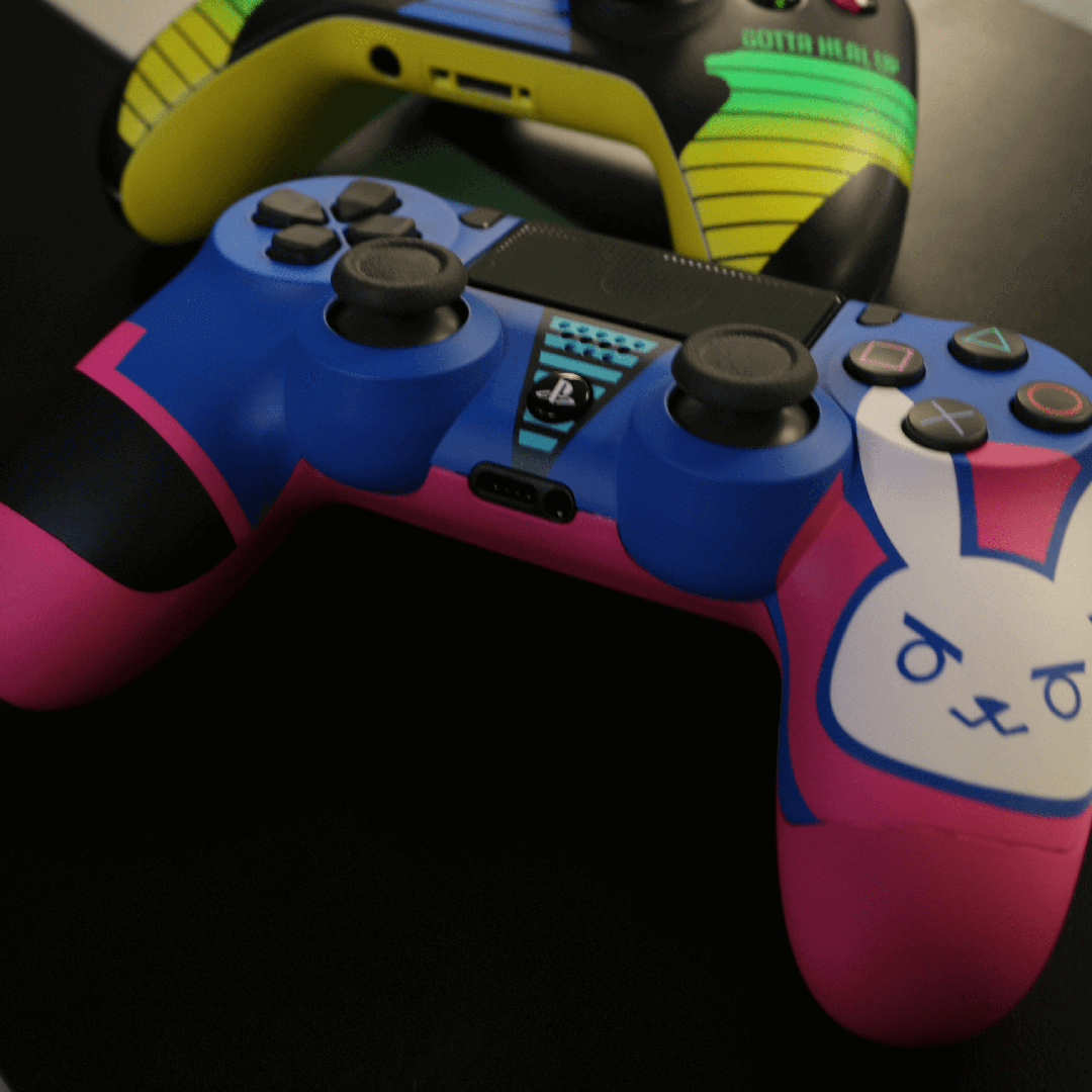 D.VA – Nintendo Switch Pro – Overwatch Custom Controller – Controller Chaos