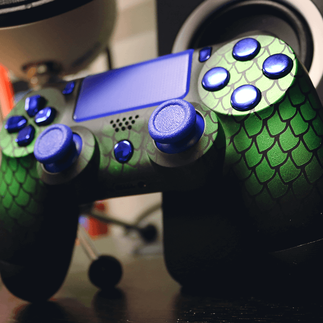 Fire Dragon – Switch Joy-Con – Custom Controller | Controller Chaos