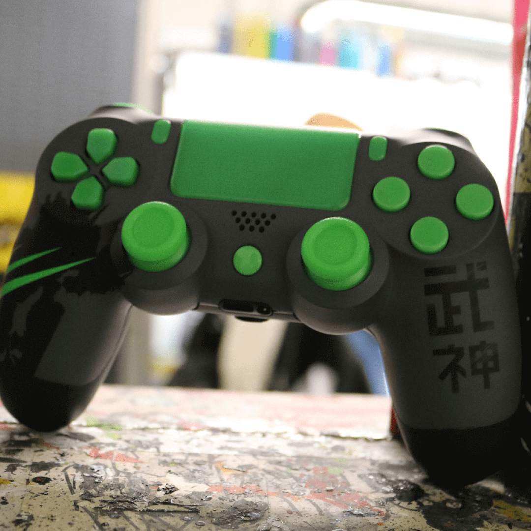 Genji – PS4 – Overwatch Custom Controller – Controller Chaos