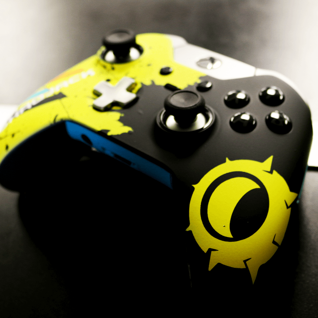 Junkrat – Xbox One Elite – Overwatch Custom Controller – Controller Chaos