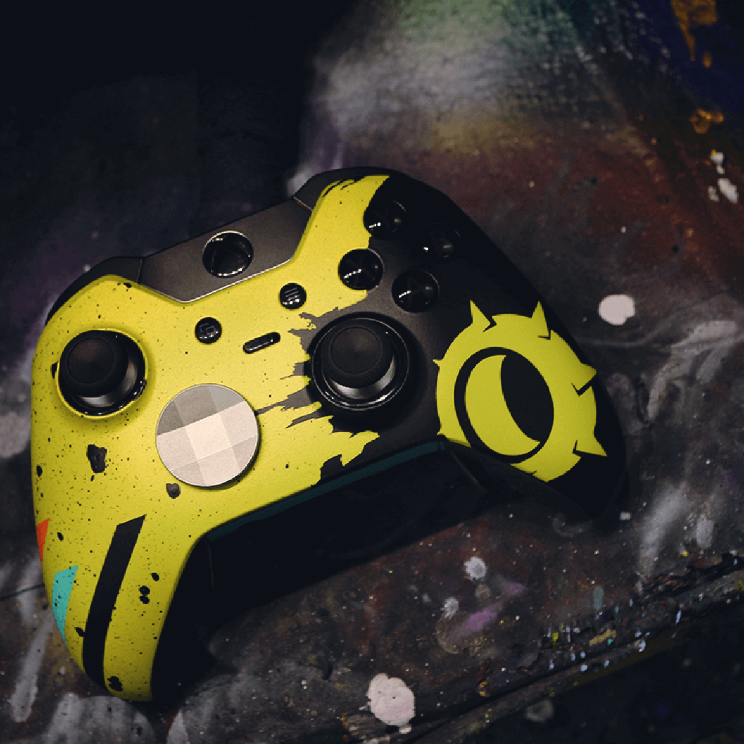 Junkrat – PS5 – Overwatch Custom Controller – Controller Chaos