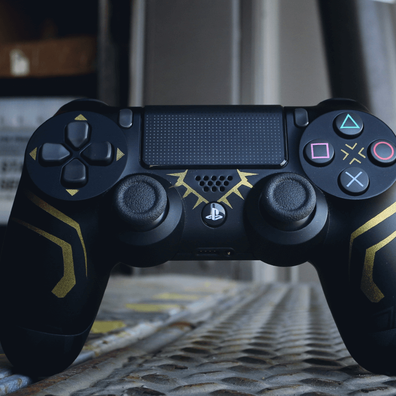 King Panther – PS4 – Custom Controller | Controller Chaos