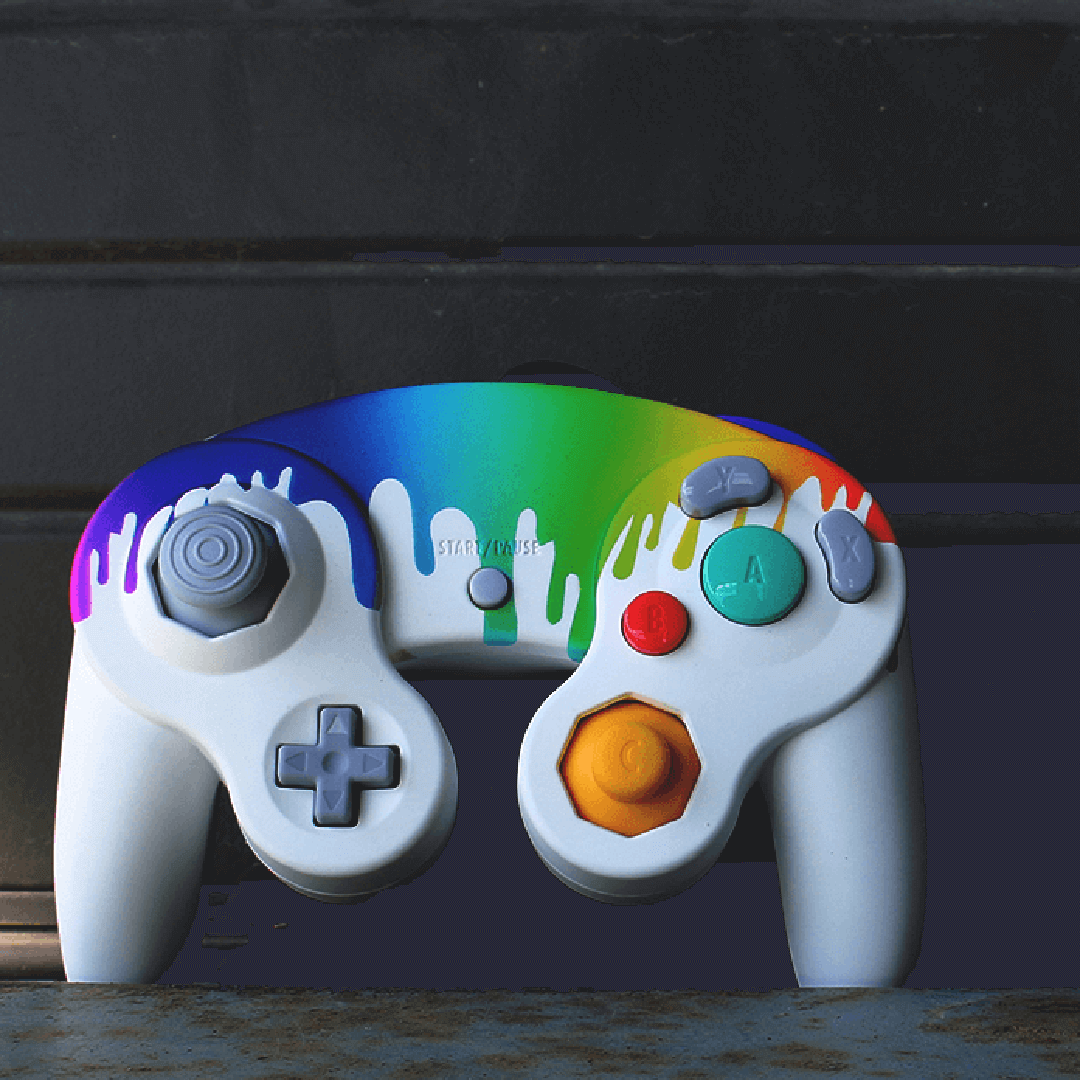 Liquid Spectrum – Switch Joy-Con – Custom Controller |Controller Chaos