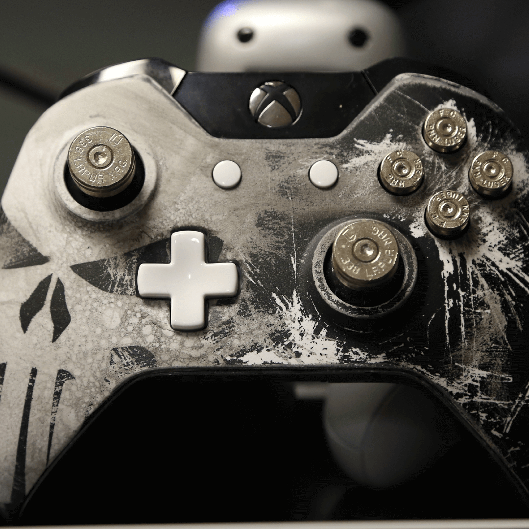 Punisher – Gamecube – Custom Controller | Controller Chaos