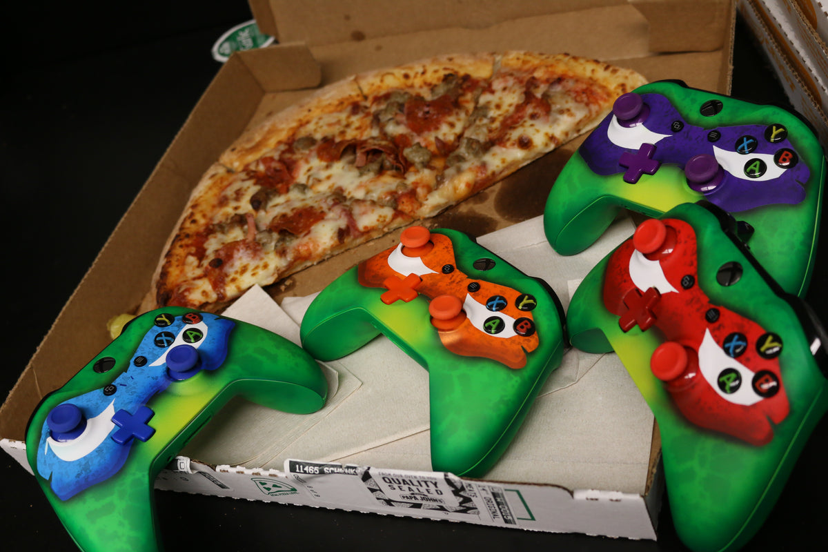 Turtle Power Donnie – PS5 – Custom Controller – Controller Chaos