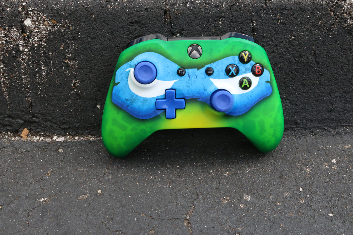 Turtle Power Leo – PS5 – Custom Controller – Controller Chaos