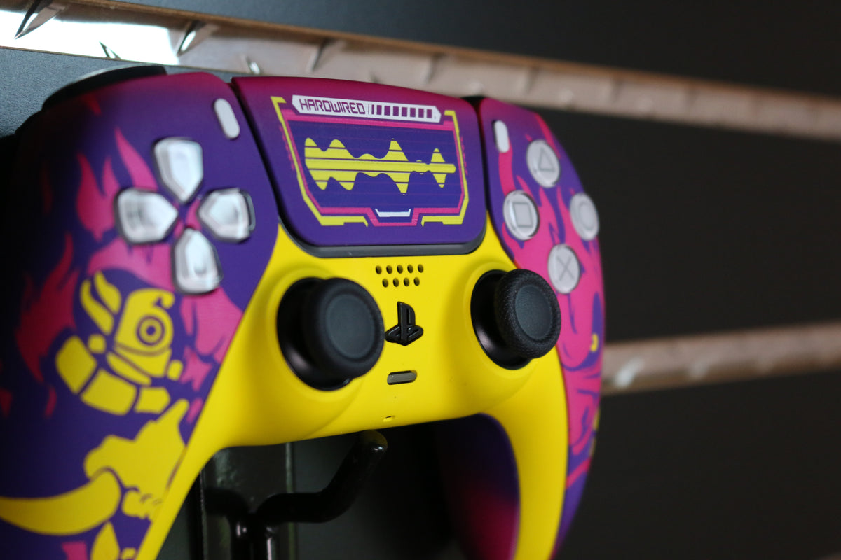 Cyber Samurai – PS5 – Custom Controller – Controller Chaos