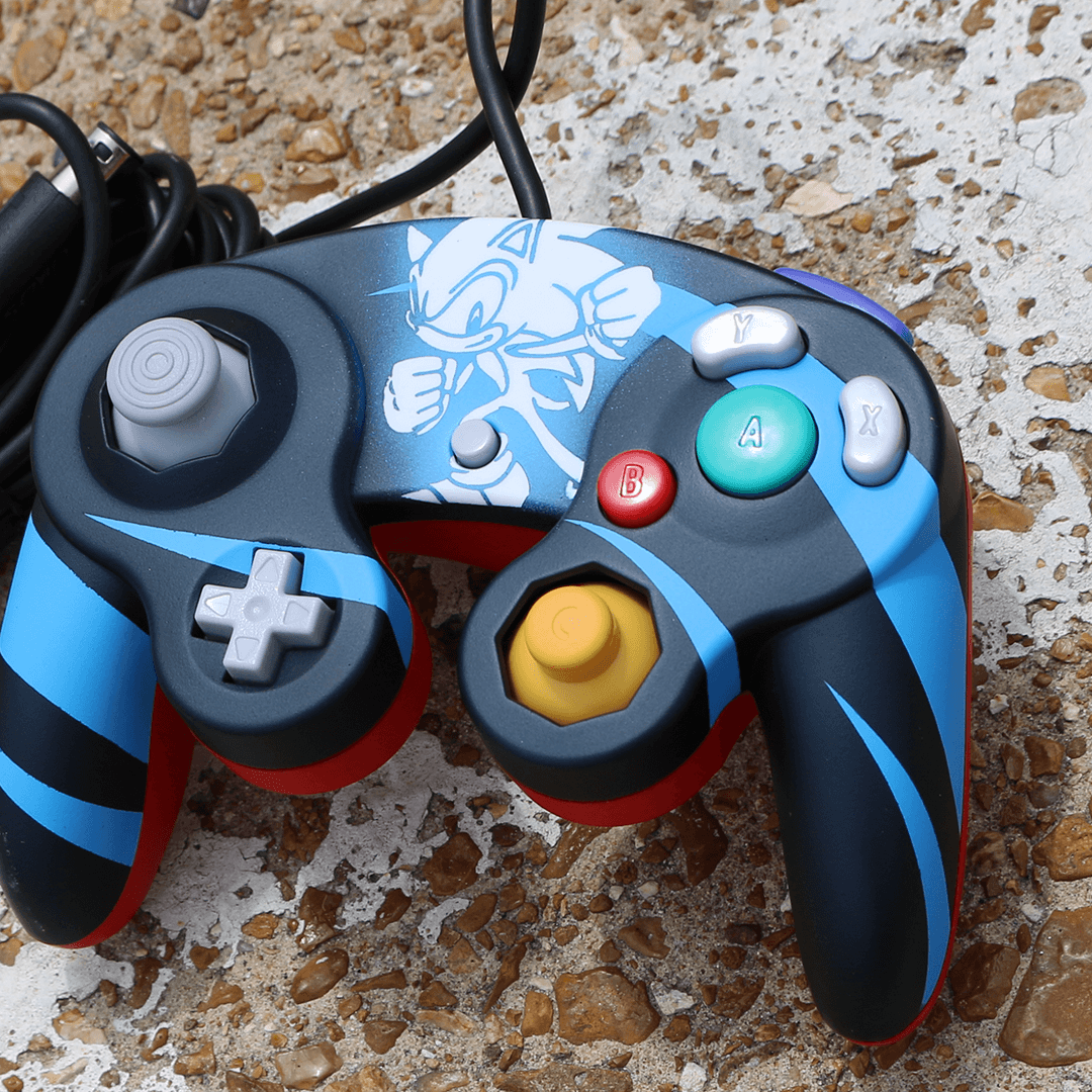 Sonic – Gamecube – SSBU Custom Controller | Controller Chaos