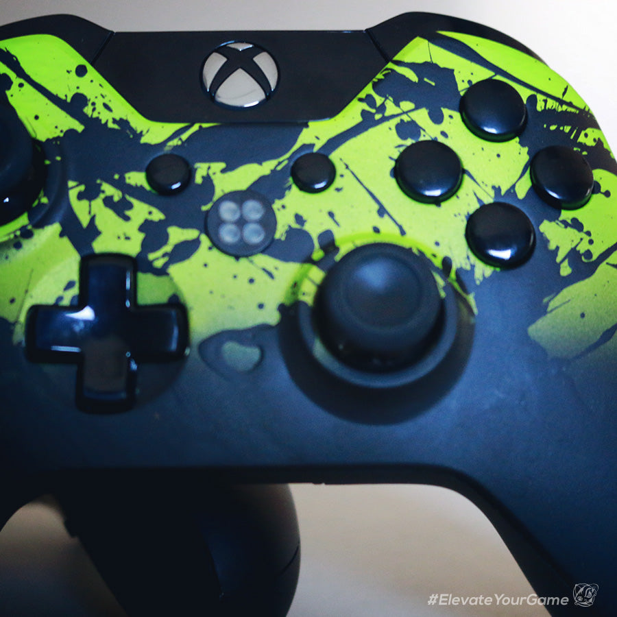 Toxic Lime – Xbox One Elite – Custom Controller | Controller Chaos