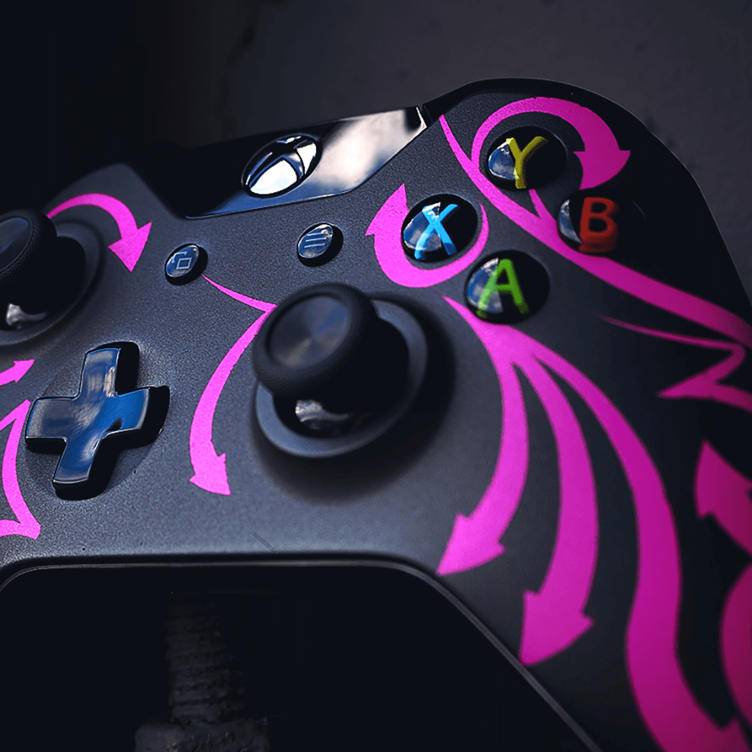 Midnight Tag – PS5 – Custom Controller | Controller Chaos Shell Only