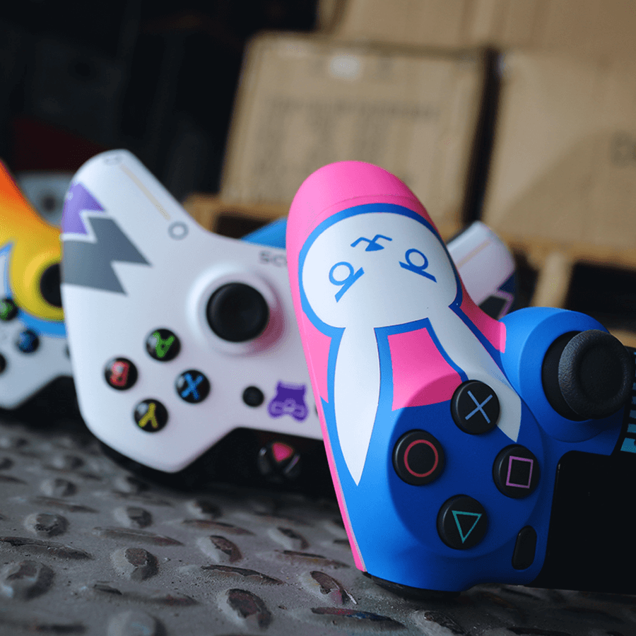 Winston – PS5 – Overwatch Custom Controller – Controller Chaos