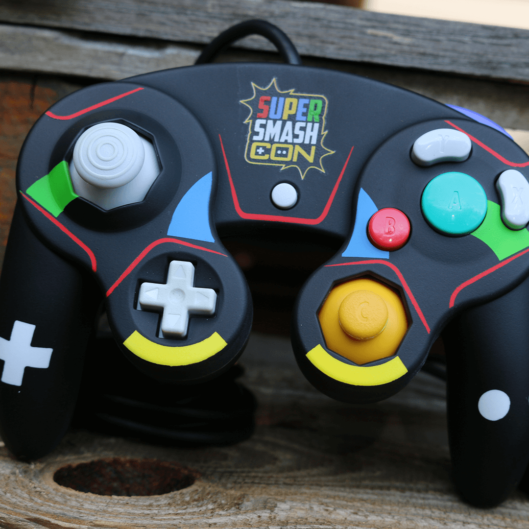 Super Smash Con 2018 – Gamecube – Custom Controller – Controller Chaos