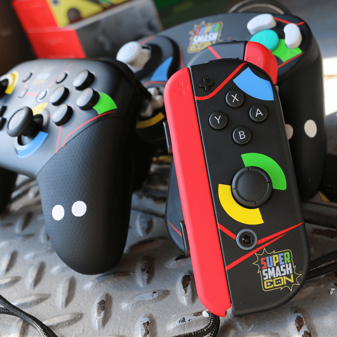 Super Smash Con 2018 – Gamecube – Custom Controller – Controller Chaos