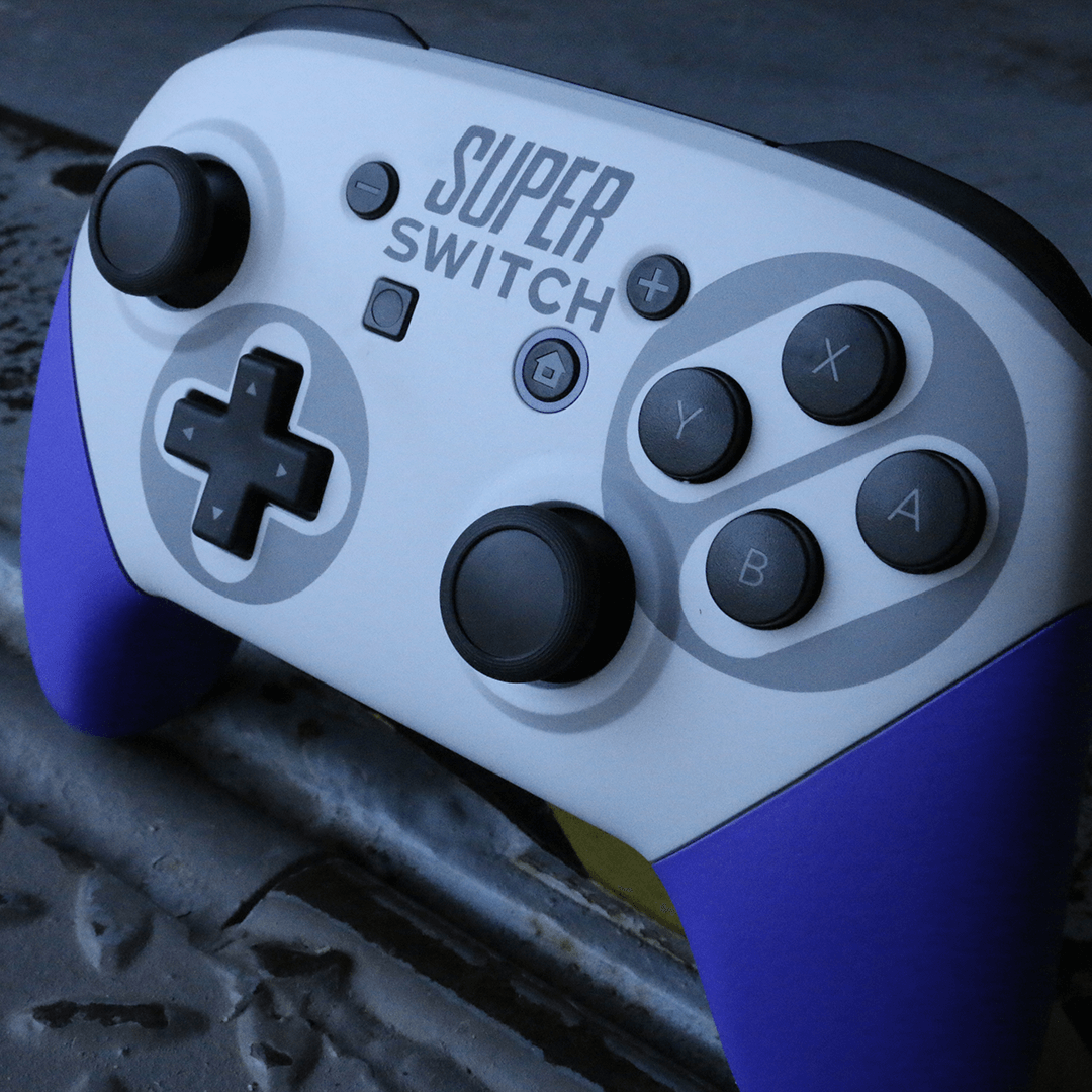 Super NES – Switch Pro – Custom Controller | Controller Chaos